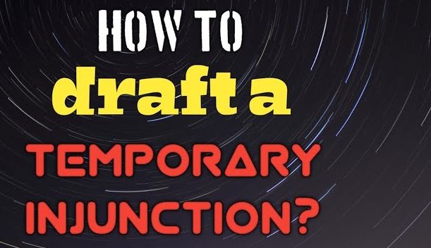Effortless way to draft Temporary Injunction [Sample Draft] - Legal SYNK